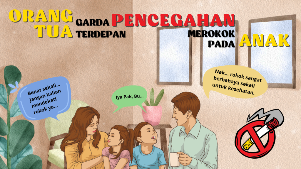 ORANG TUA GARDA TERDEPAN PENCEGAHAN MEROKOK PADA ANAK – LPAI